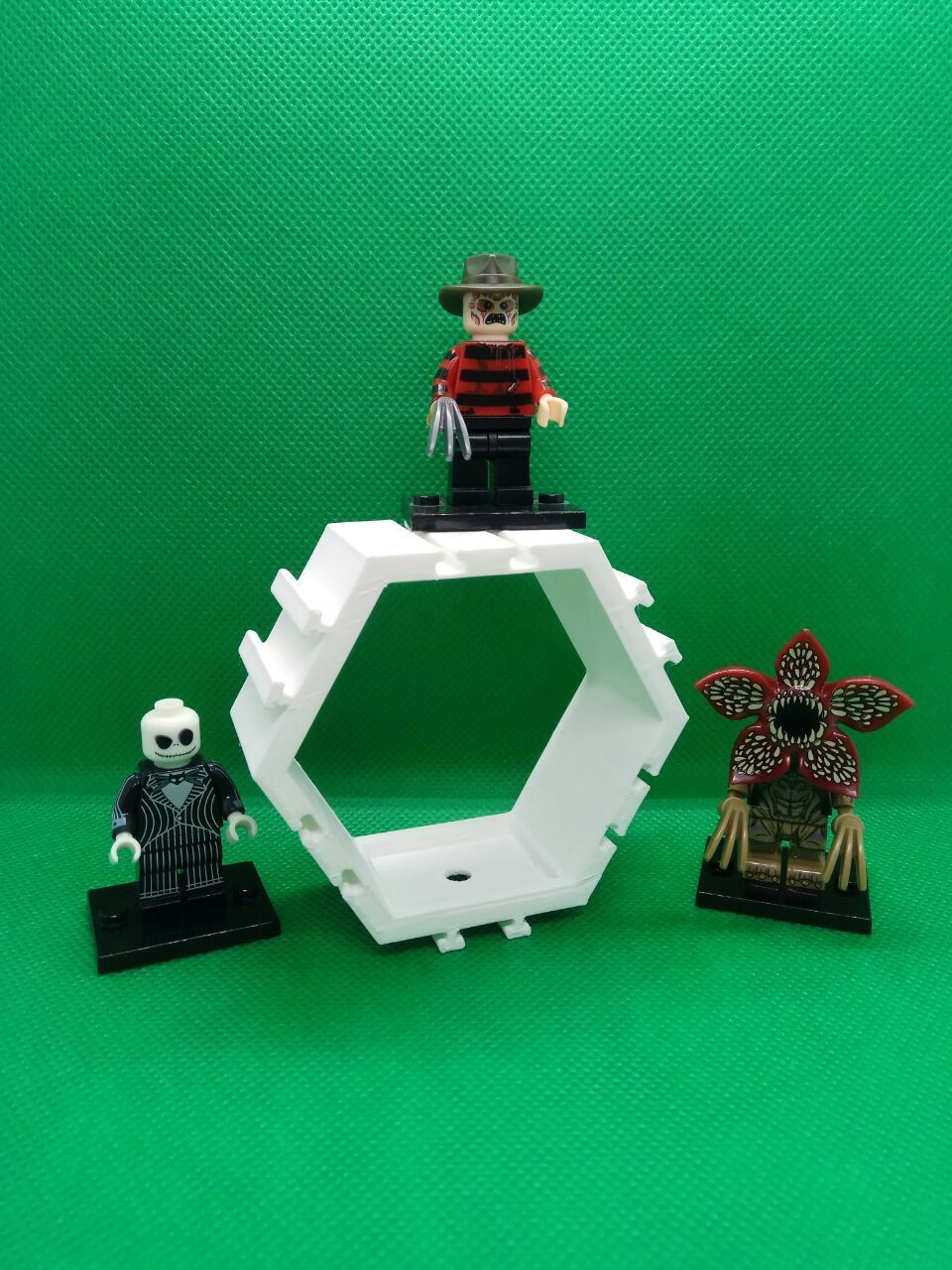 🧱 Lego Hexagonal Modular・ STL File for ・Cults