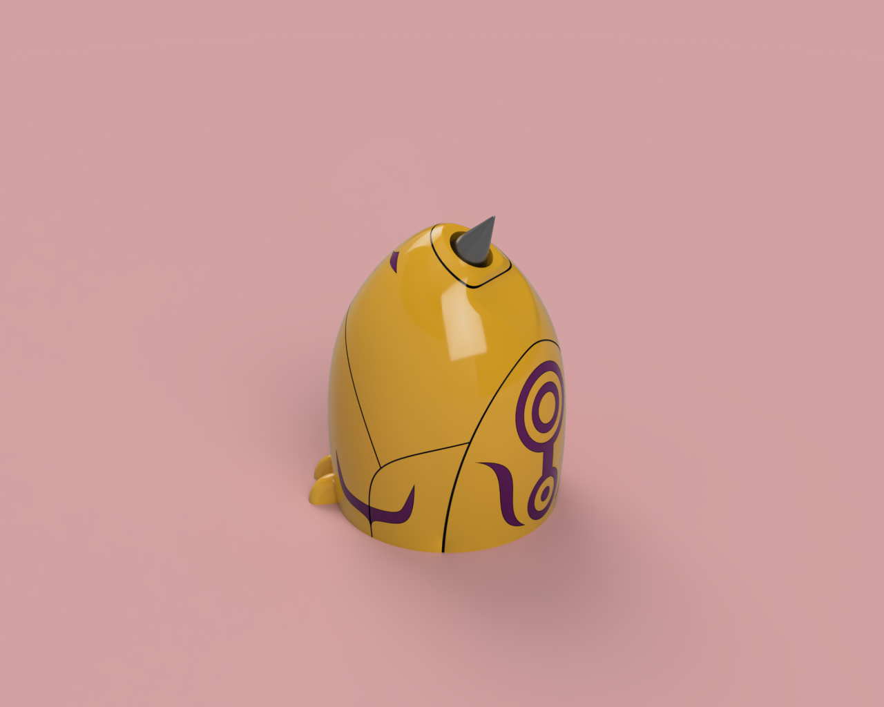 STL file DIGIHUEVO DEL CONOCIMIENTO / DIGIMENTAL OF KNOWLEDGE 🐉 ...