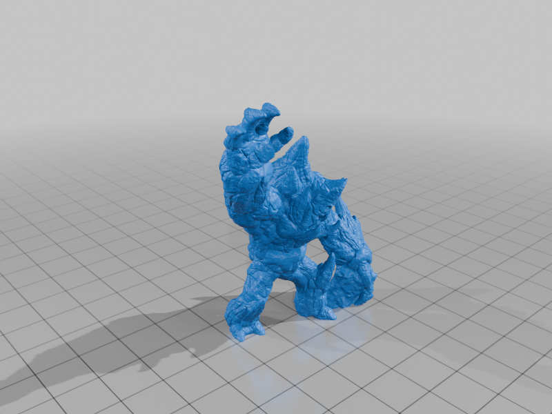 🌍 Earth Elemental [BEASTS AND BADDIES]・Free 3D File for ・Cults