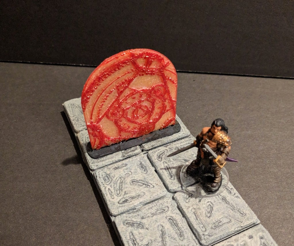 🎲 Magical Barrier - 28mm gaming・Free STL File for ・Cults