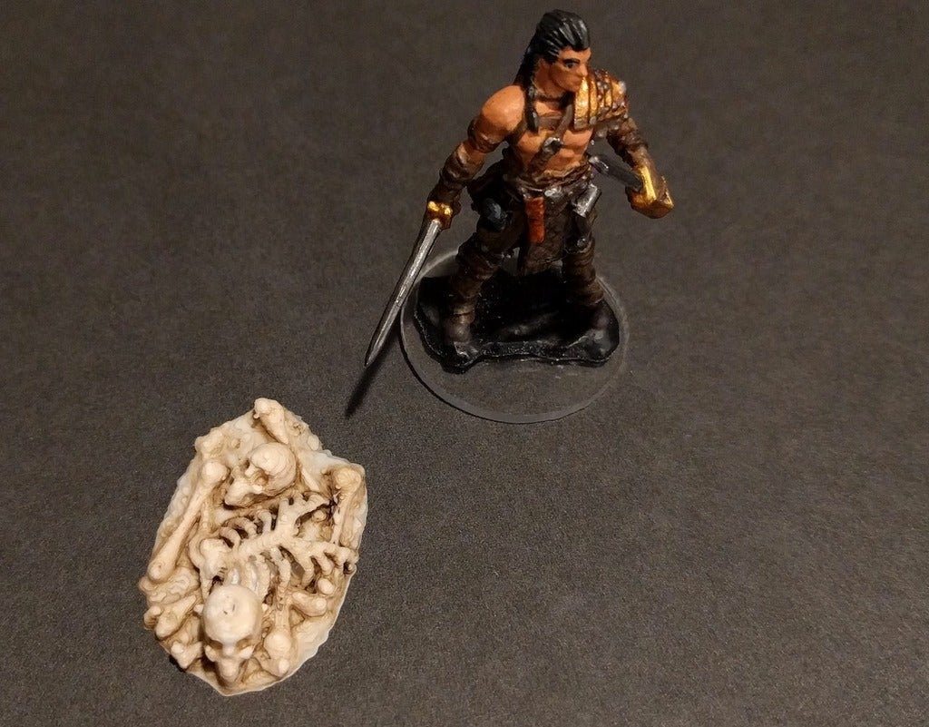 🦴 Bone Pile - 28mm gaming・Free STL File for ・Cults