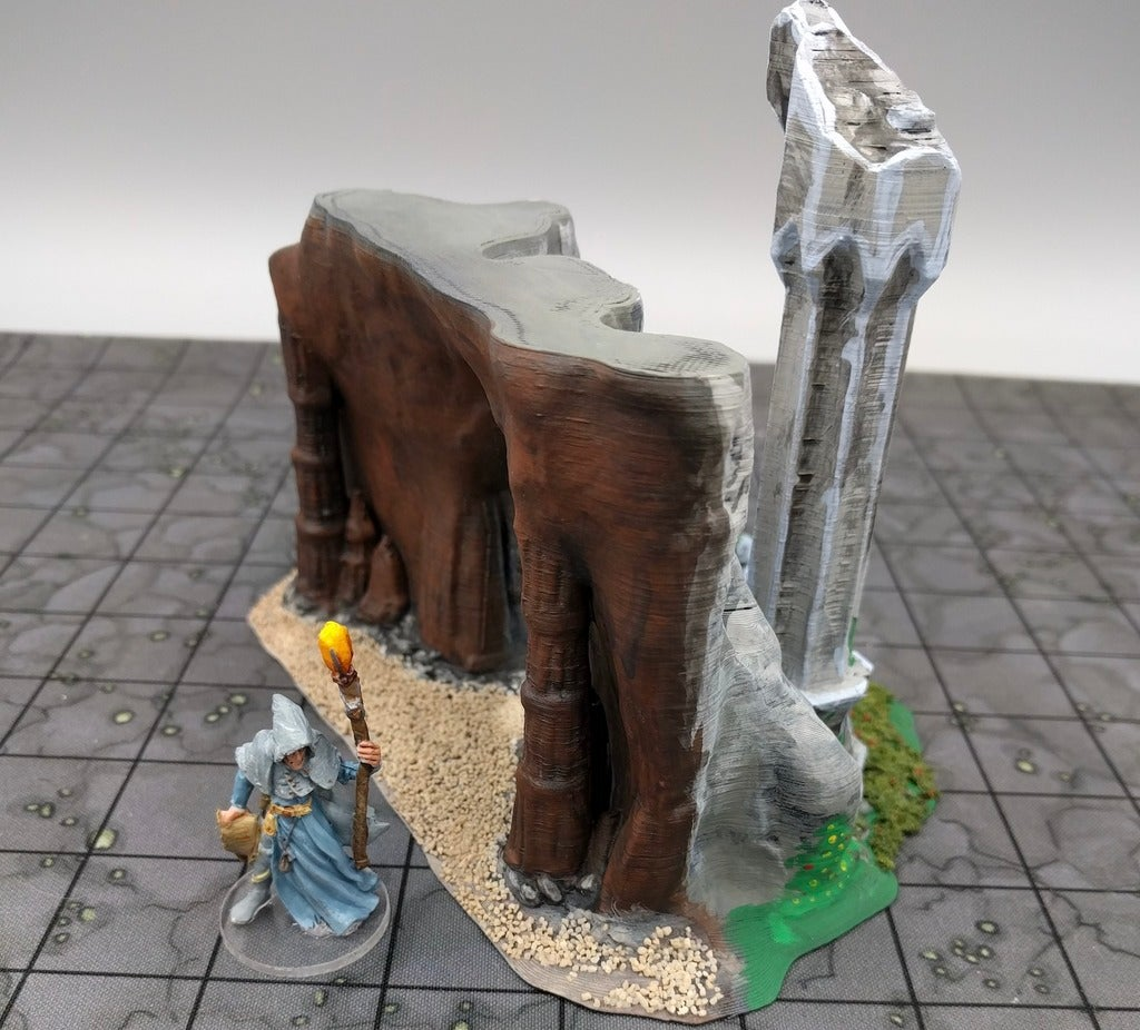 🦸 OpenForge - Cavern Entrance Set Piece・Free STL File for ・Cults