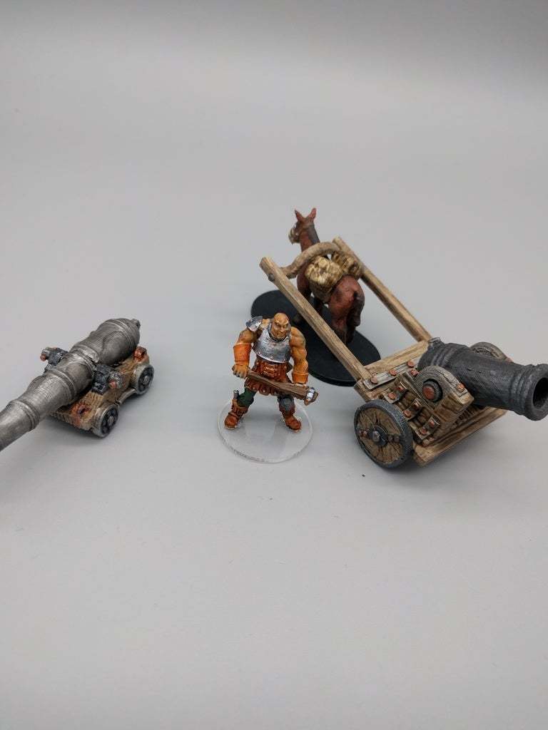 🔫 OpenForge - Cannon and Thumper・Free STL File for ・Cults