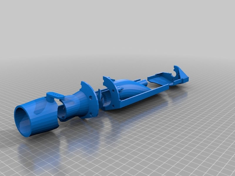 🛥️ RC boat water jet propulsion - complete open source・Free STL File ...