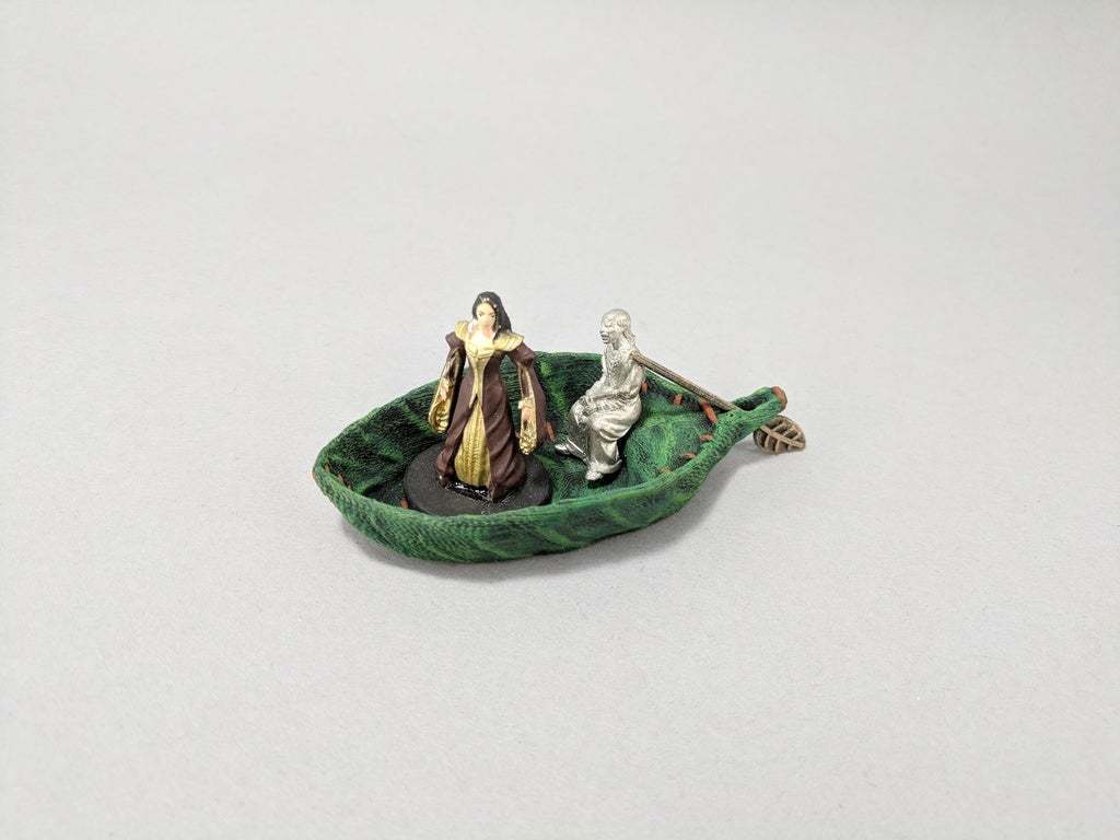 🛥️ 28mm Leaf Boat・Free STL File for ・Cults