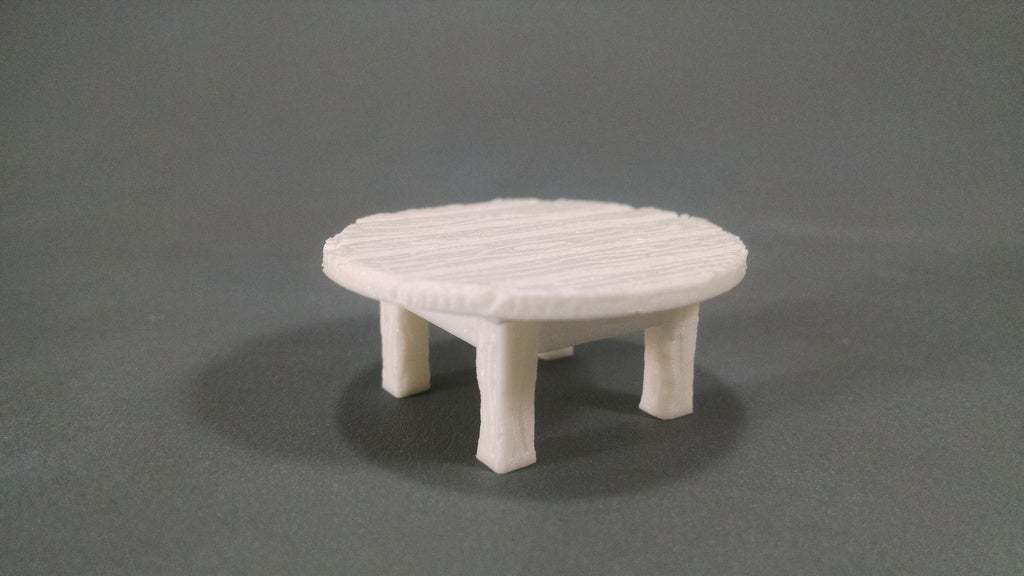 ⚔ 28mm Round Table・Free STL File for ・Cults