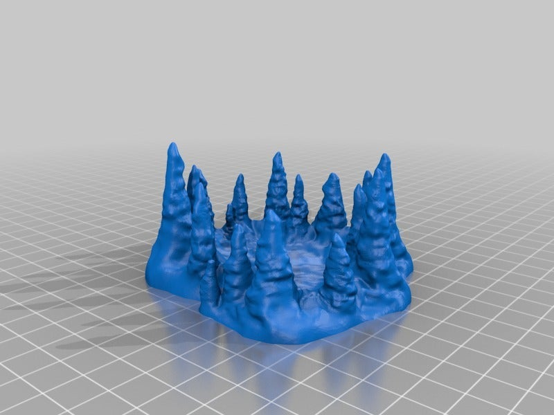 🎲 28mm Stalagmites・Free STL File for ・Cults