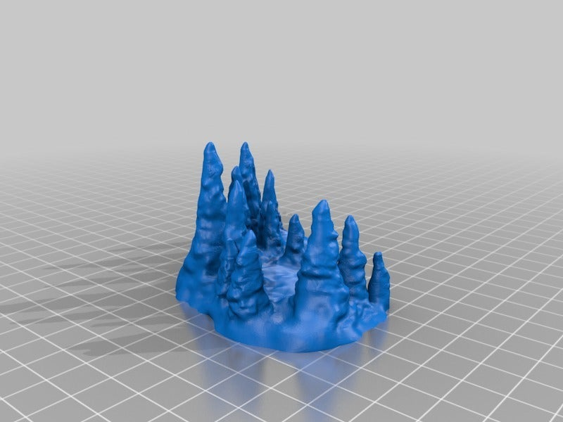 🎲 28mm Stalagmites・Free STL File for ・Cults