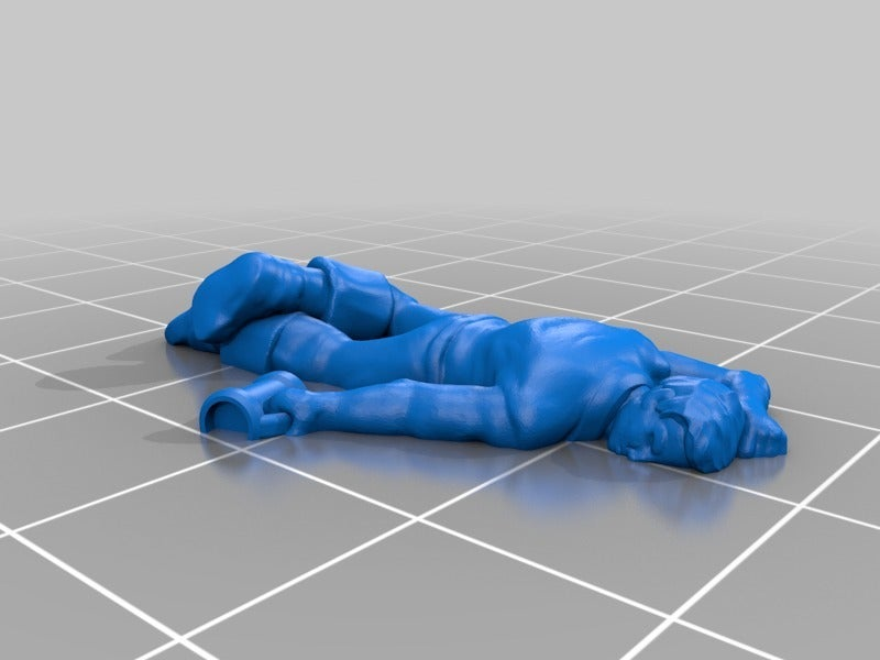 Archivo STL gratis Hombres muertos del pueblo de 28mm ⚔・Objeto de ...