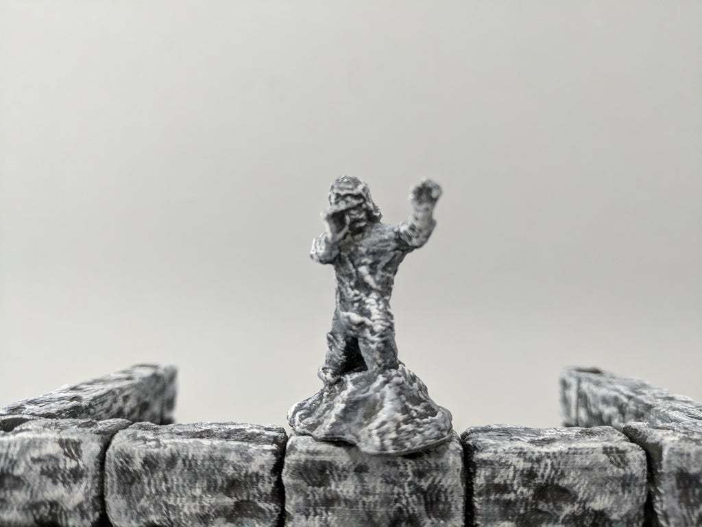 🎲 28mm Petrified Victims・Free STL File for ・Cults