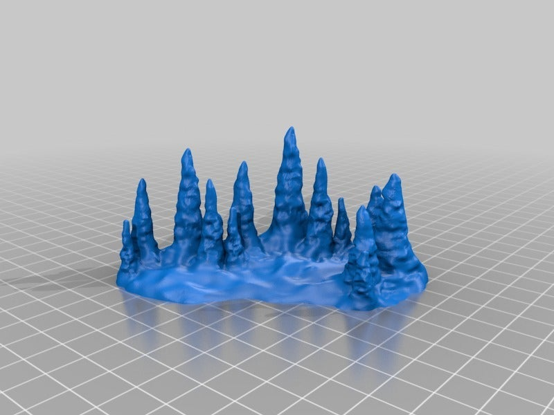 🎲 28mm Stalagmites・Free STL File for ・Cults