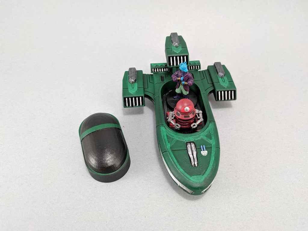 🚀 Sci-fi Landspeedster・Free STL File for ・Cults