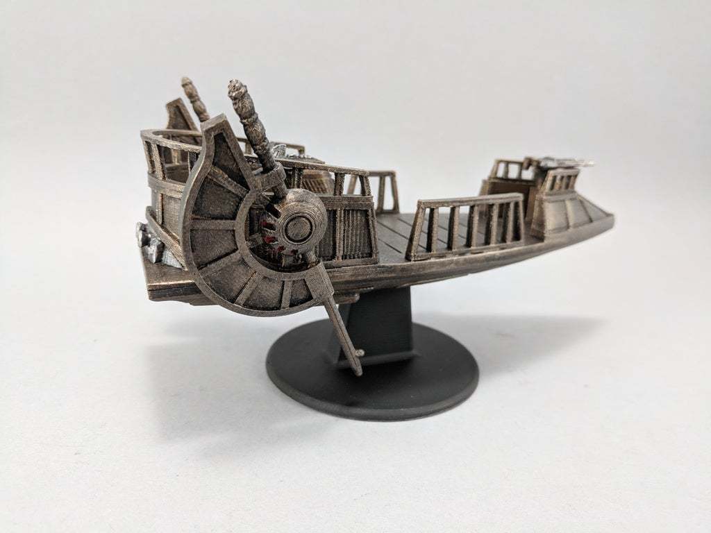 Free STL file Sci-fi Pirate Skiff 🏴‍☠️ ・Model to download and 3D print ...