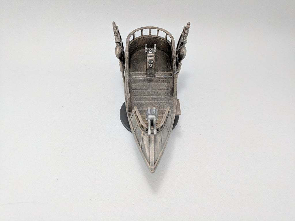 Free STL file Sci-fi Pirate Skiff 🏴‍☠️ ・Model to download and 3D print ...