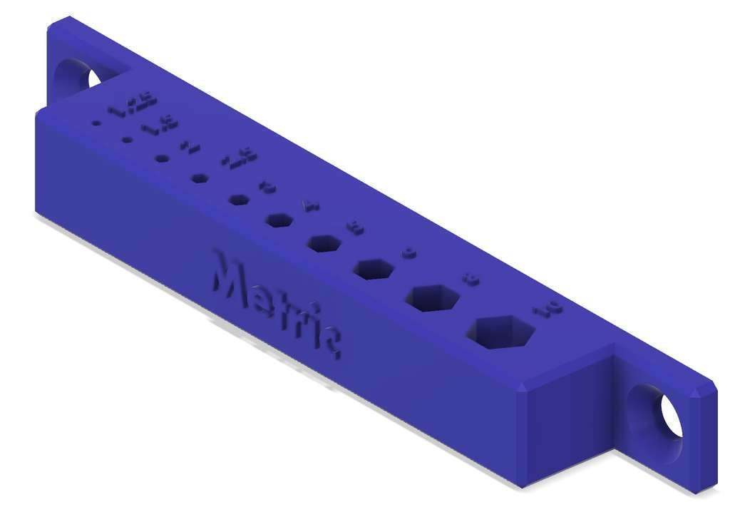 🔑 Allen Key Holder・Free STL File for ・Cults