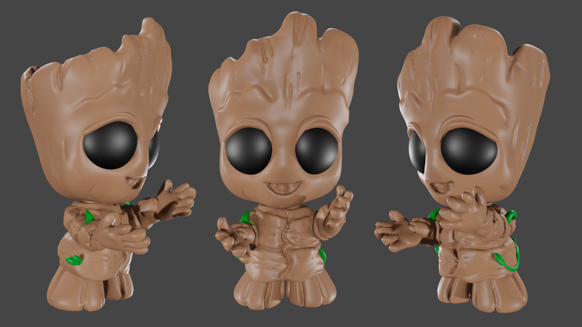 STL file Groot Pot 🪴 ・3D print design to download・Cults