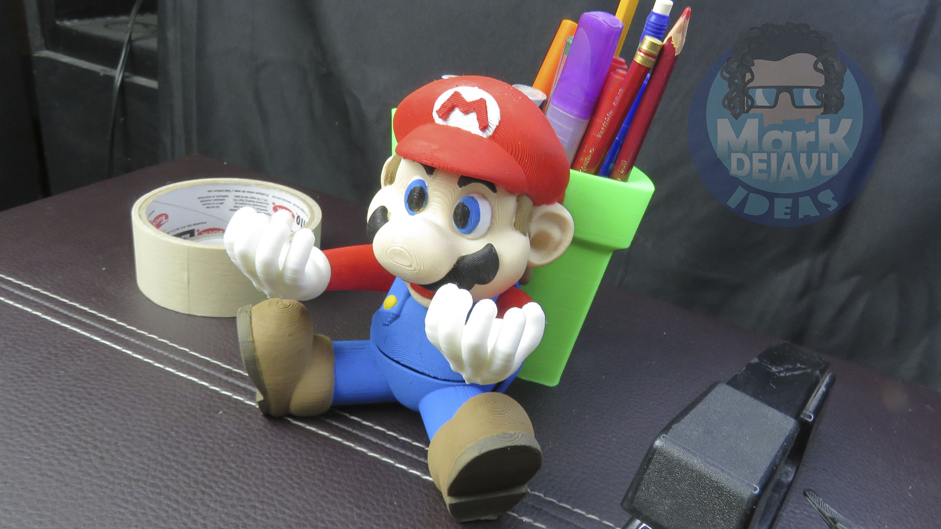 🖊️ Mario Bros Pen・ STL File for ・Cults