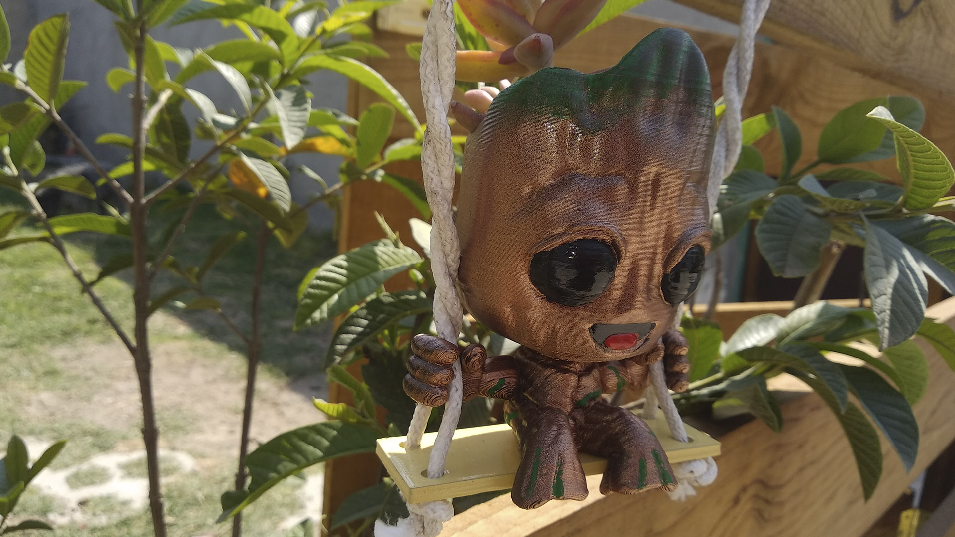 STL file BABY GROOT SWING 👶 ・3D printer design to download・Cults