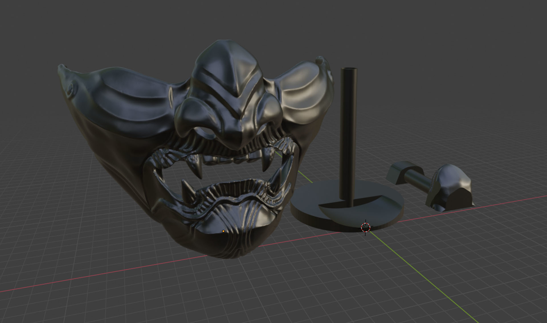 👻 Ghost of Tsushima Mask・ STL File for ・Cults