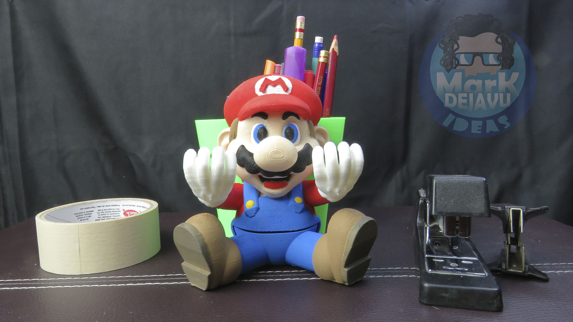 🖊️ Mario Bros Pen・ STL File for ・Cults