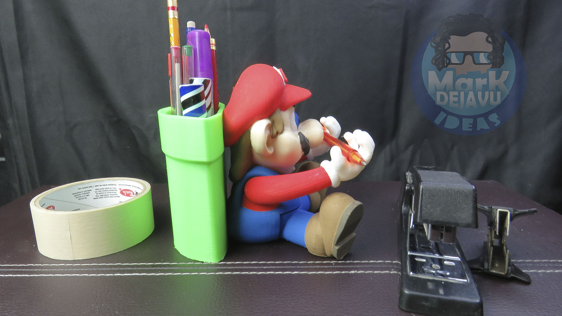 🖊️ Mario Bros Pen・ STL File for ・Cults