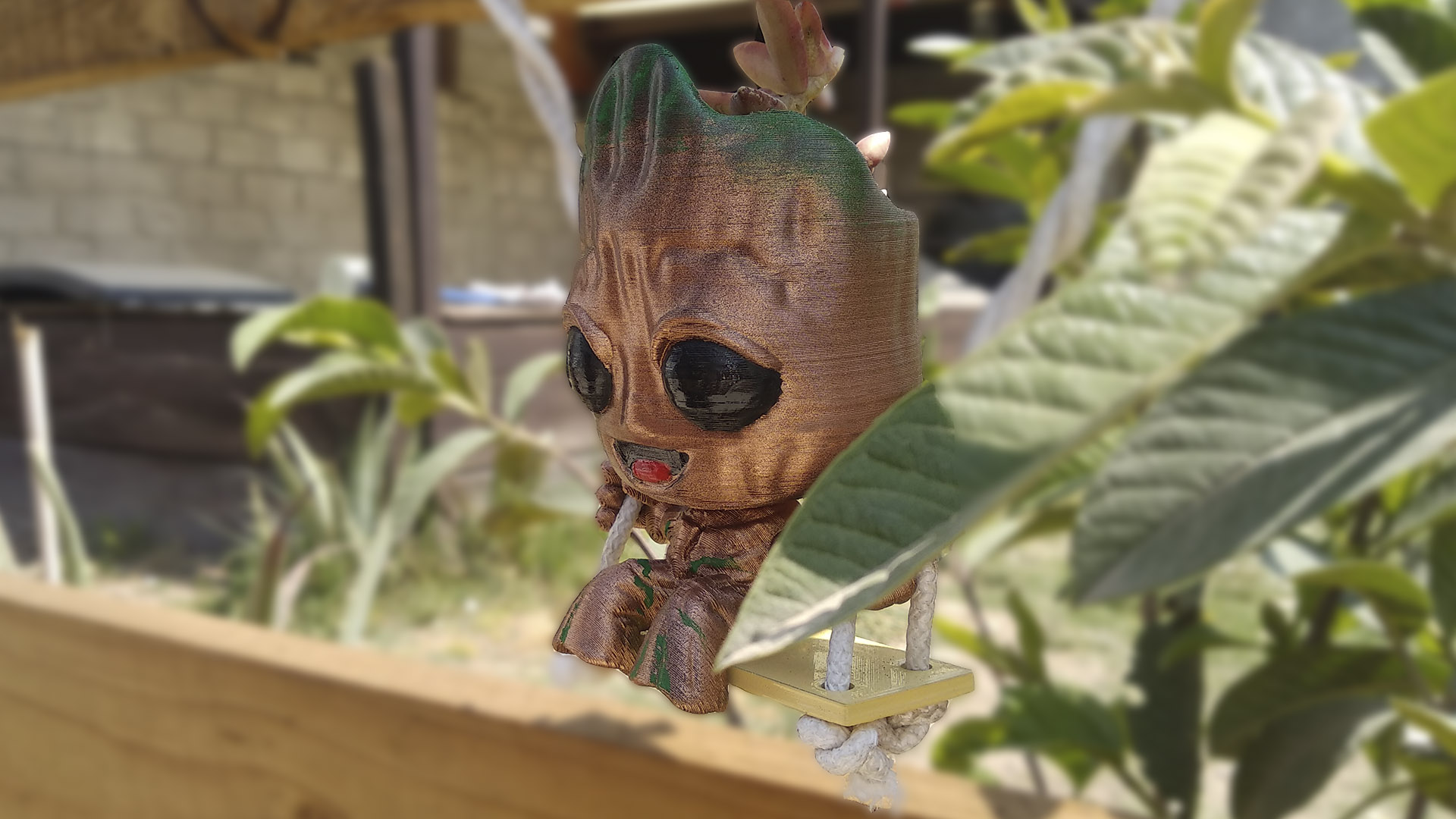 STL file BABY GROOT SWING 👶 ・3D printer design to download・Cults
