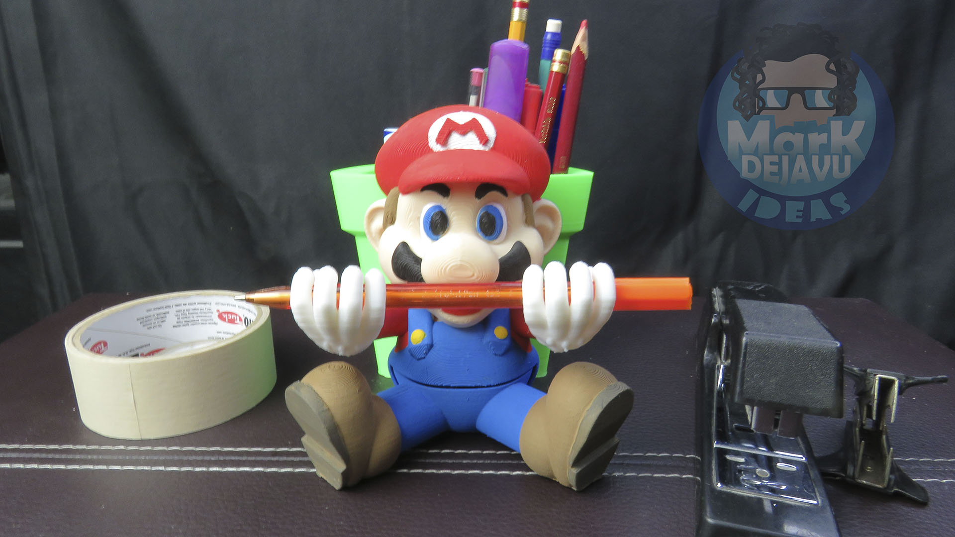 🖊️ Mario Bros Pen・ STL File for ・Cults