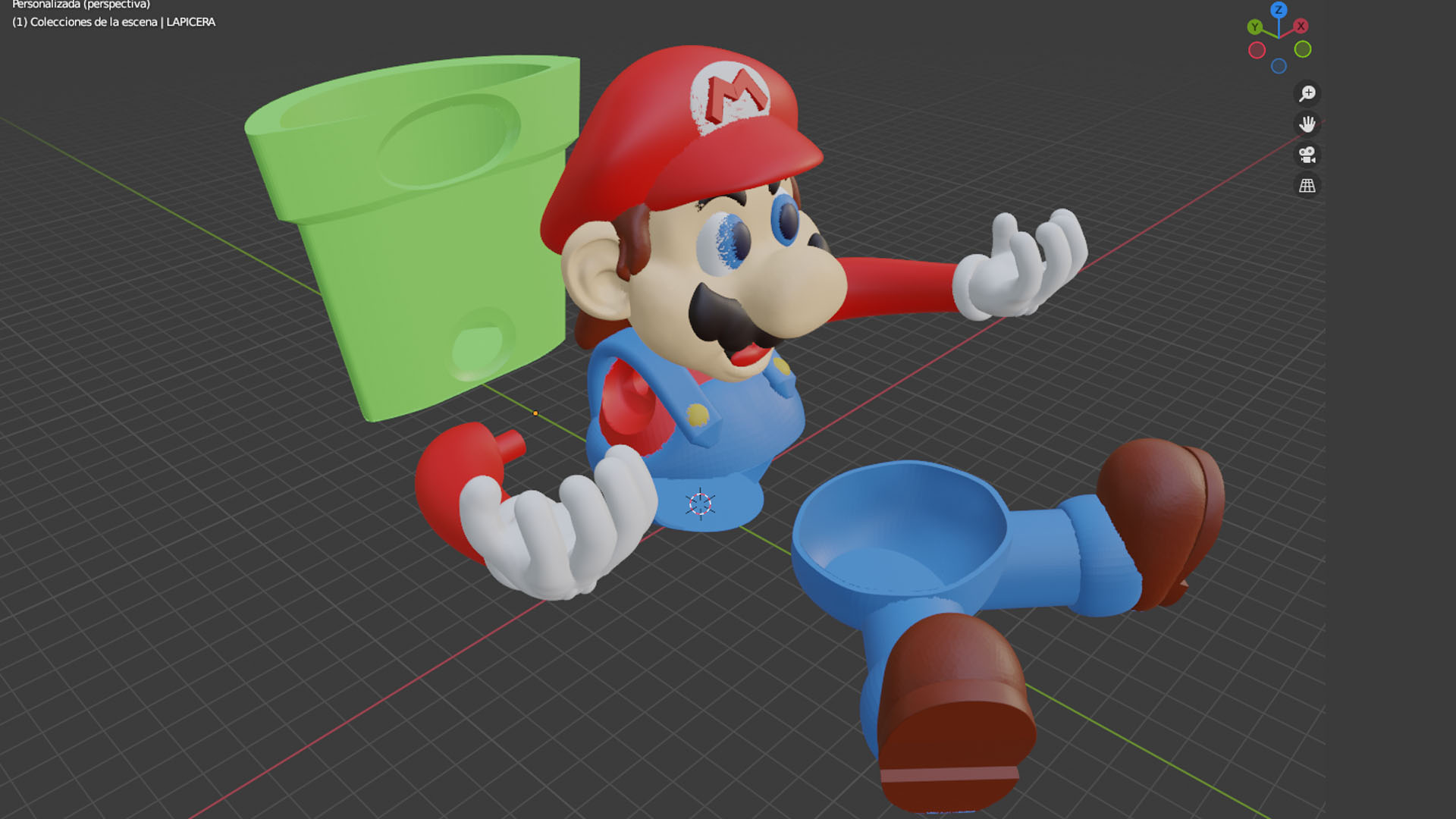 🖊️ Mario Bros Pen・ STL File for ・Cults