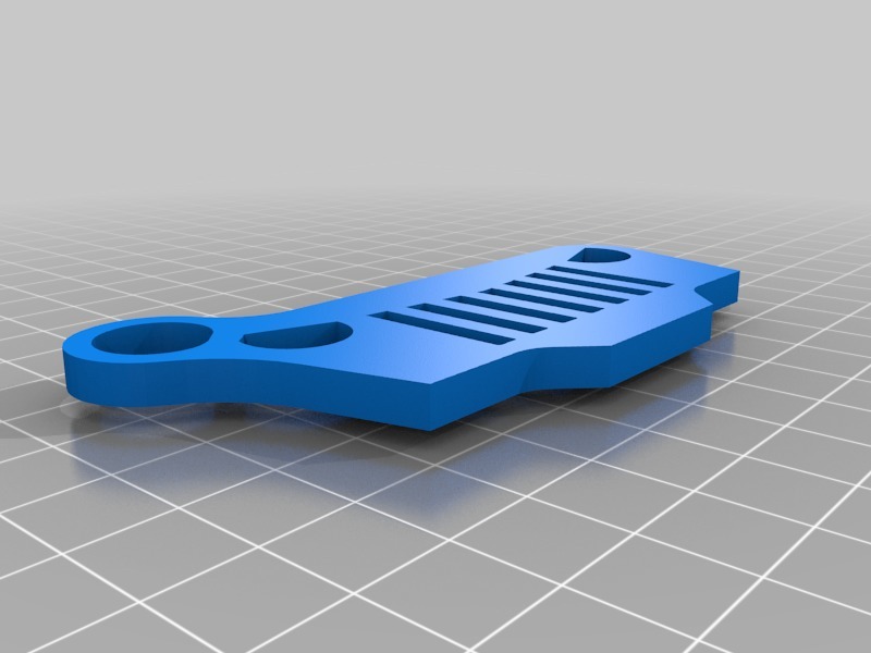 😡 Jeep Angry Eyes Grill Keychain・Free 3D File for ・Cults