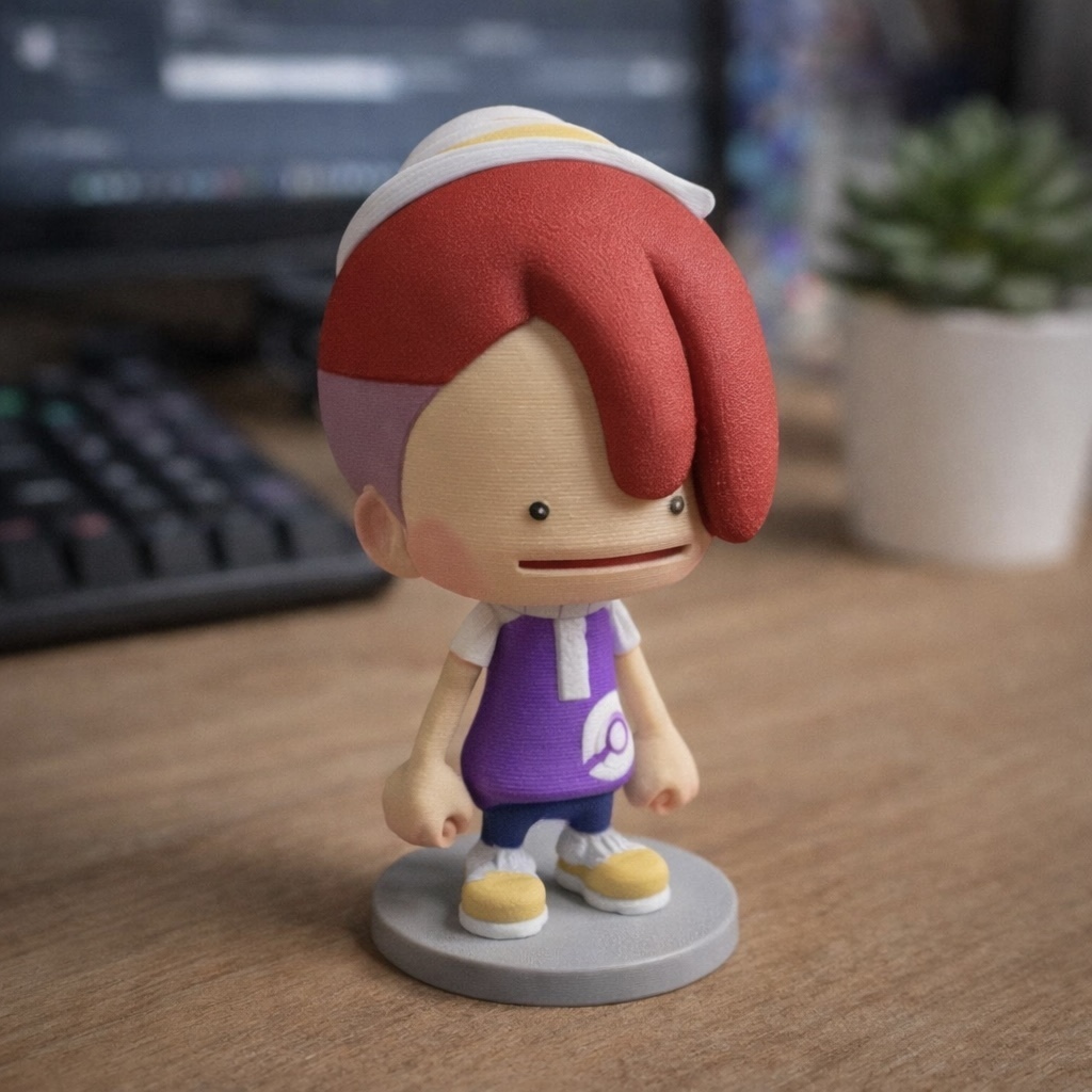 ♂️ Pokopia Male Character Model・Free 3D File for ・Cults