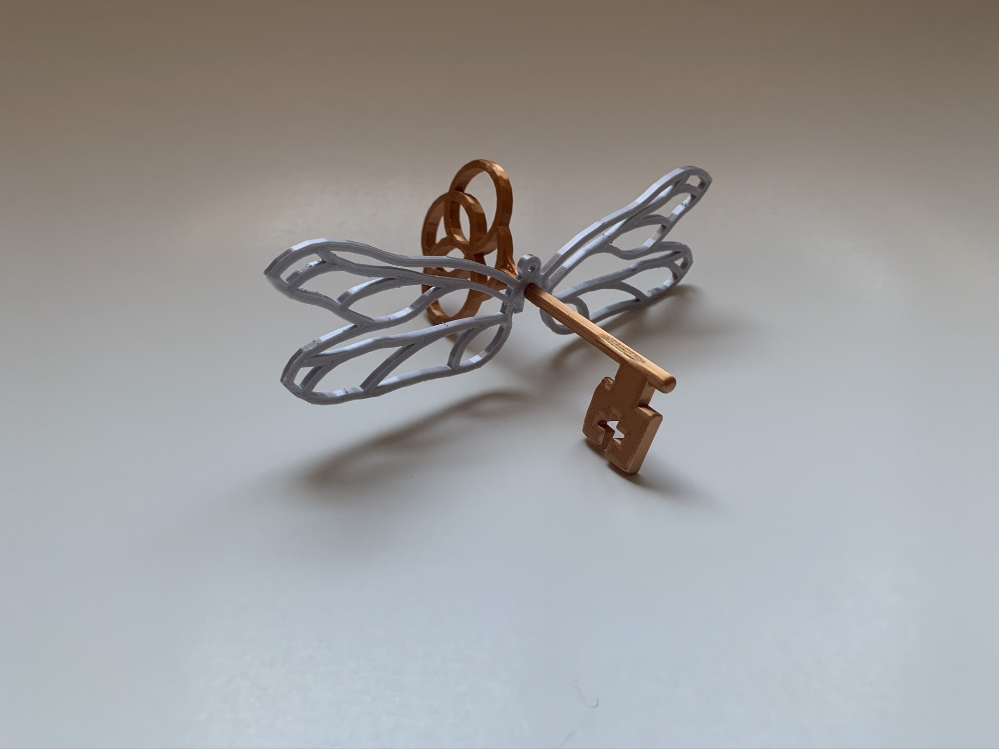 3D printed Flying Key・made with Creality Ender 3・Cults