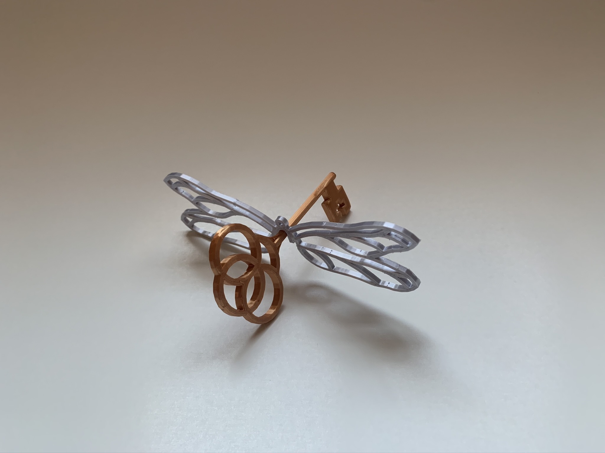 3D printed Flying Key・made with Creality Ender 3・Cults