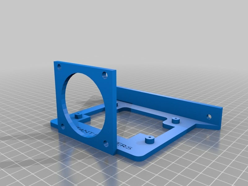 Free STL file arduino ramps 1.4 with 60mm fan mount Straight 🧞‍♂️ ...