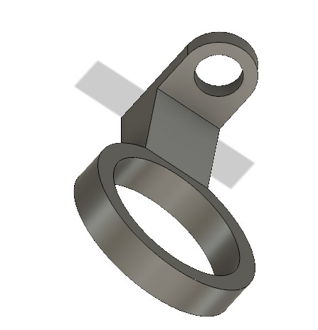 Free STL file Level sensor holder for 40mm pipe 🎚️ ・3D printer model to ...