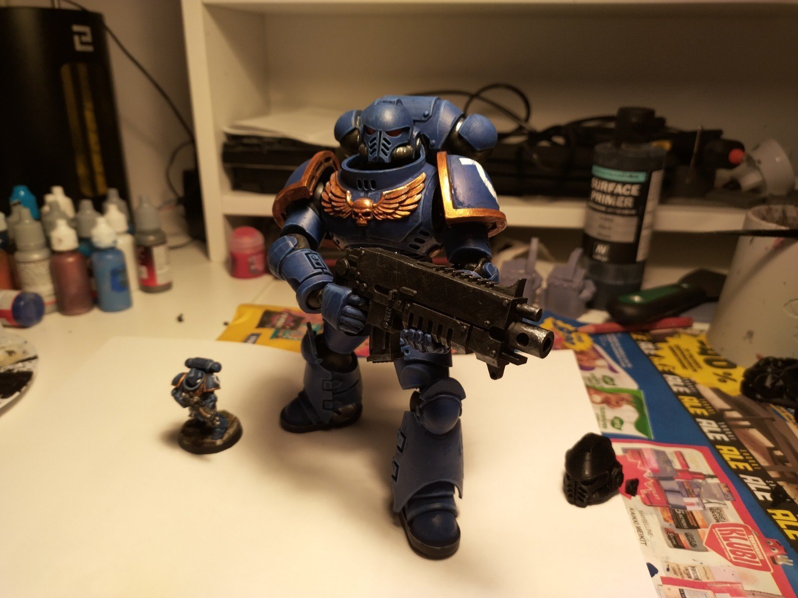 3D print SCAF - Space Chad Action Figure・Cults