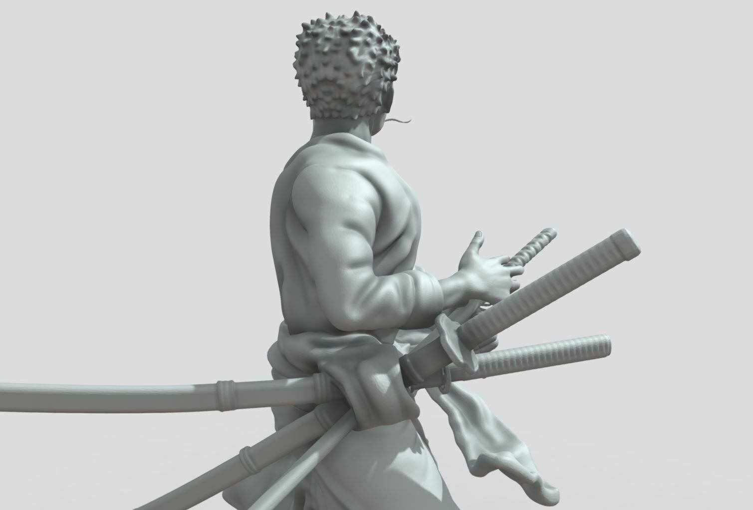 STL file RORONOA ZORO ONE PIECE - 3D PRINTING 🧸 ・3D printing model to ...