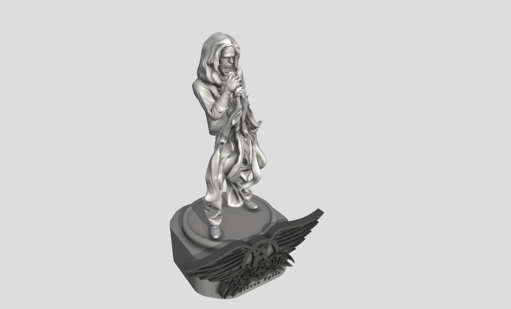 STL file steven tyler Aerosmith - 3dprinting 🎸 ・3D print model to ...