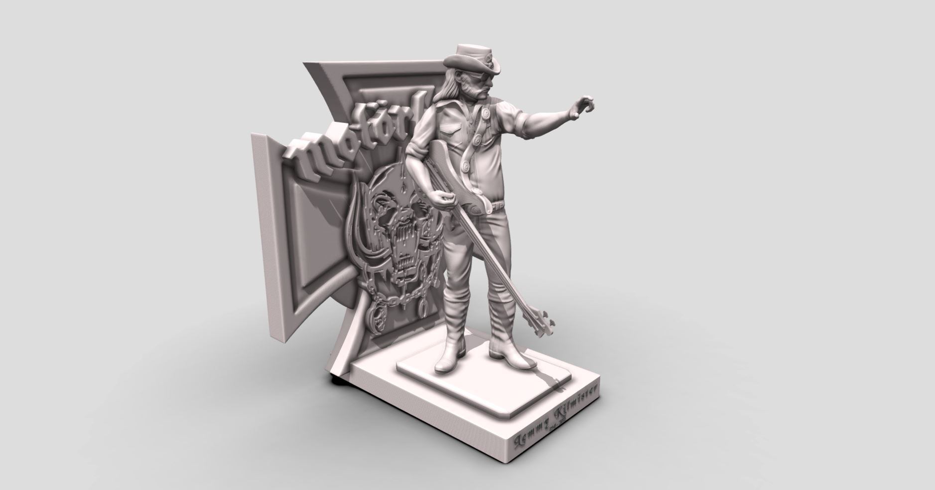 STL-Datei Lemmy Kilmister motorhead - 3D-Drucken 3D 👾 ・Modell für 3D ...