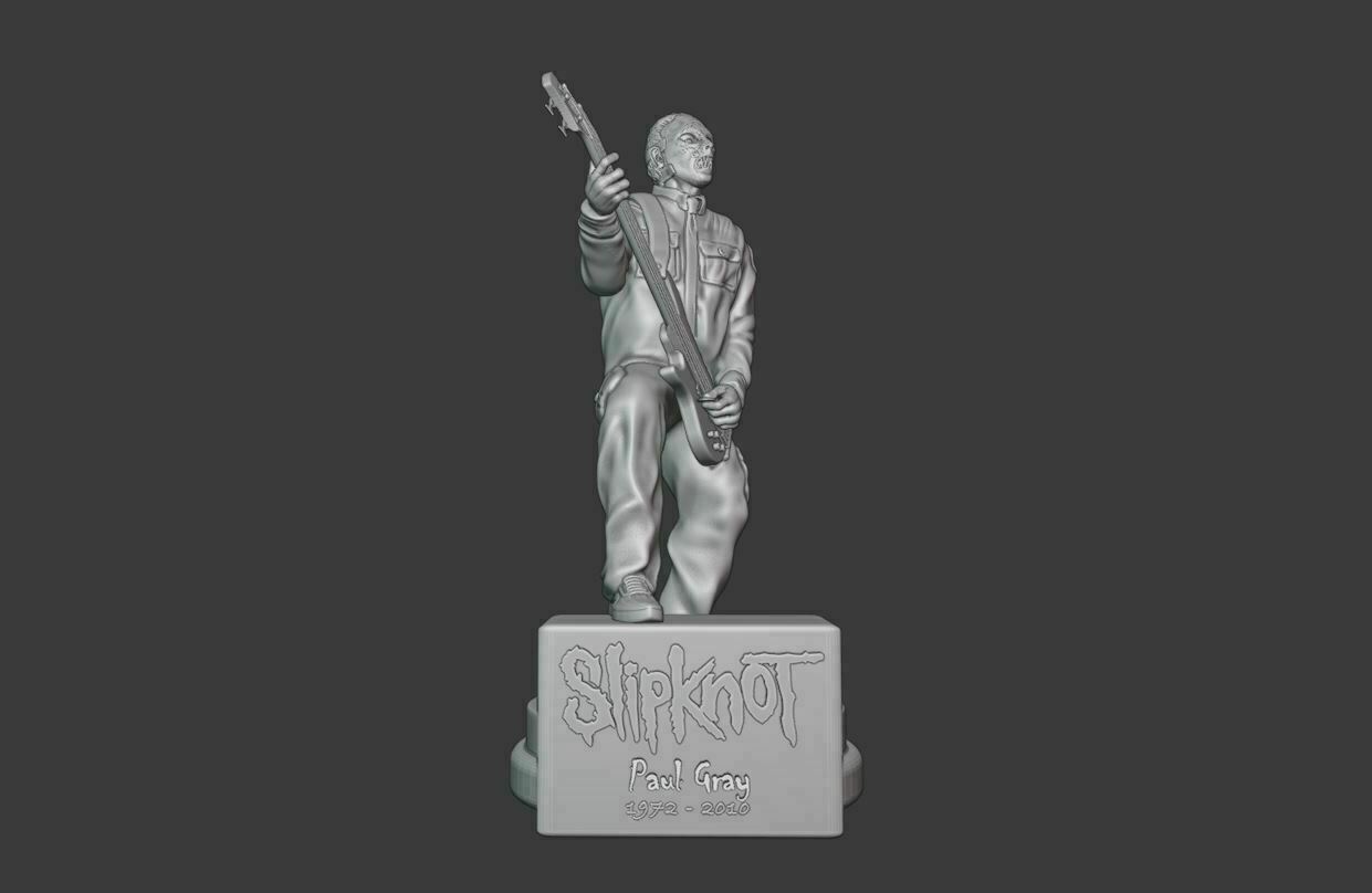 🎸 paul gray Slipknot - 3Dprinting・ STL File for ・Cults