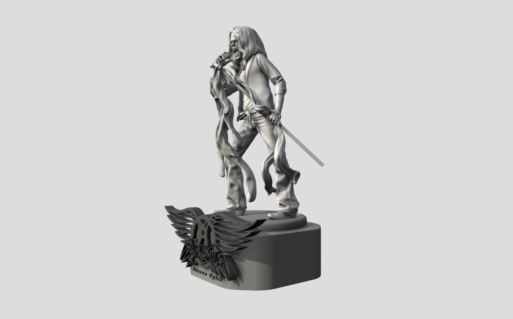 STL file steven tyler Aerosmith - 3dprinting 🎸 ・3D print model to ...