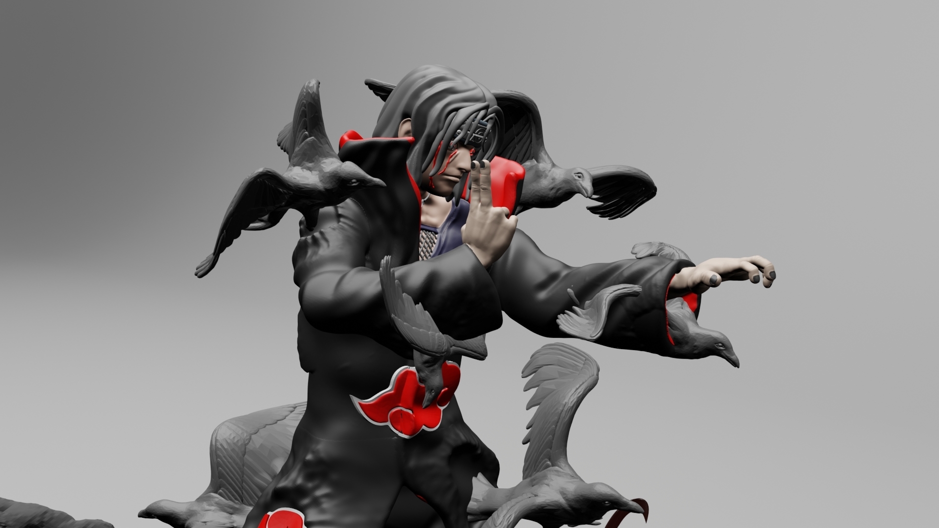 🚢 Itachi Uchiha - 3DPRINTING・ STL File for ・Cults