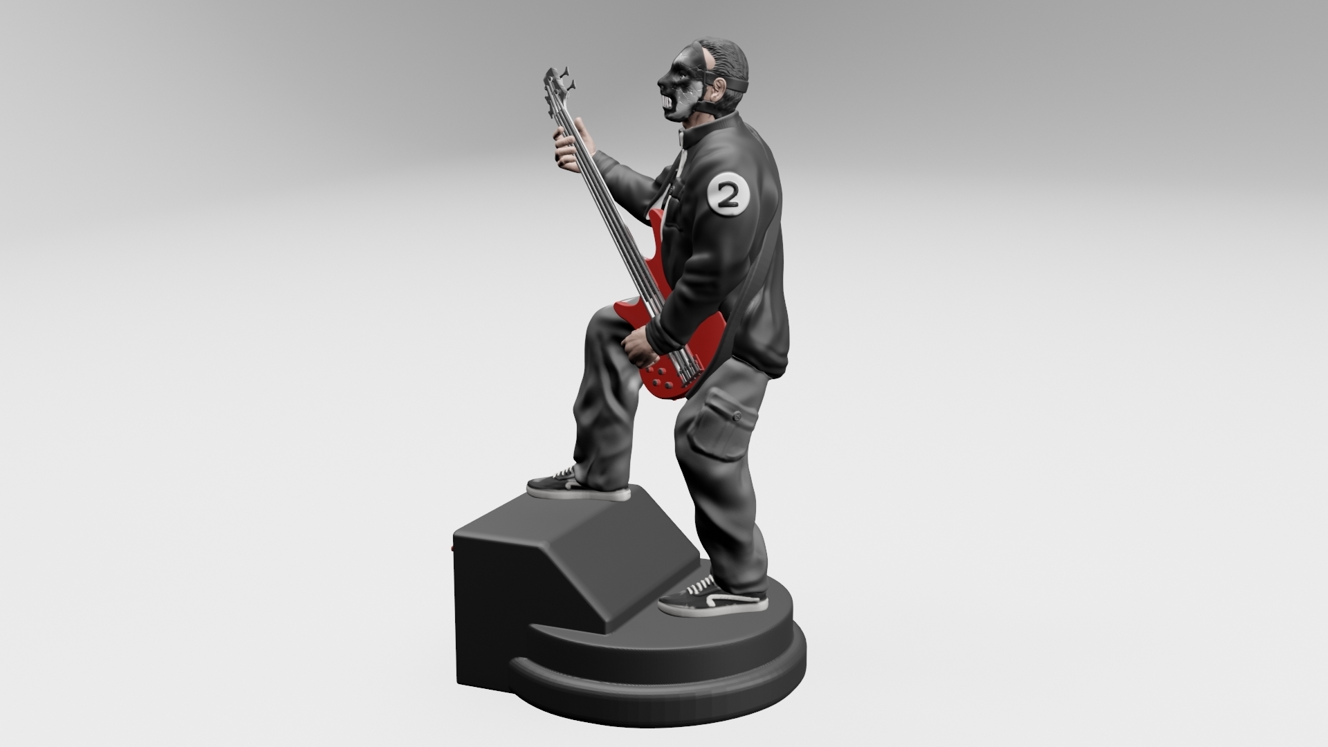 🎸 paul gray Slipknot - 3Dprinting・ STL File for ・Cults