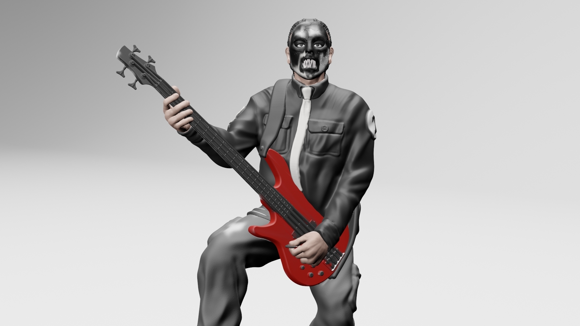 🎸 paul gray Slipknot - 3Dprinting・ STL File for ・Cults