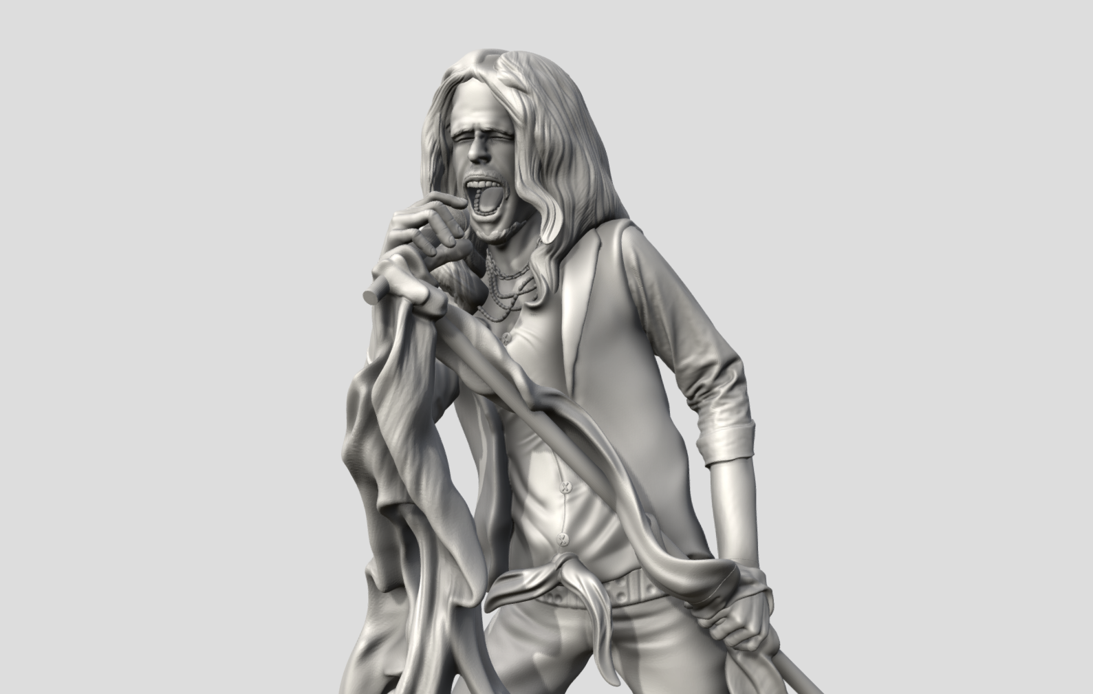STL file steven tyler Aerosmith - 3dprinting 🎸 ・3D print model to ...