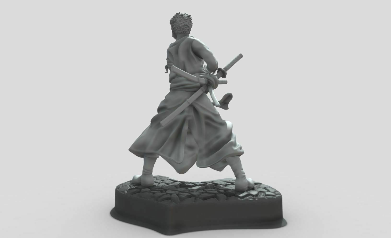 STL file RORONOA ZORO ONE PIECE - 3D PRINTING 🧸 ・3D printing model to ...