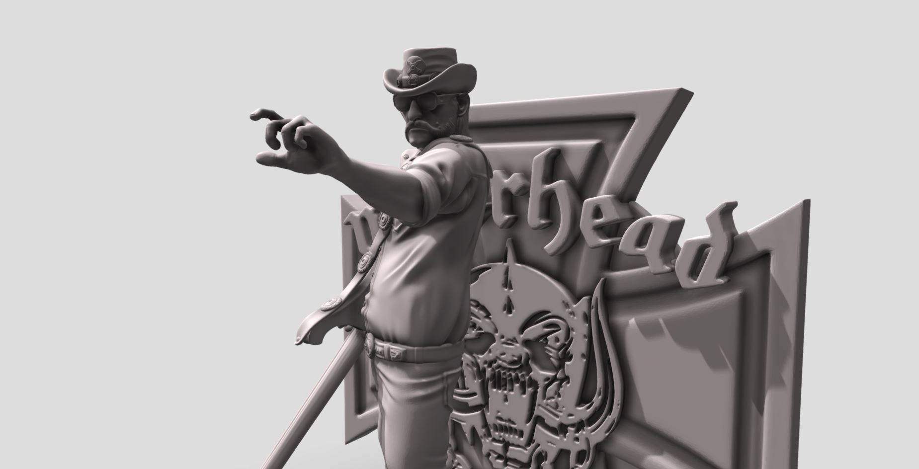 STL-Datei Lemmy Kilmister motorhead - 3D-Drucken 3D 👾 ・Modell für 3D ...