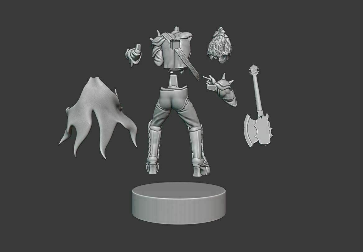 💋 gene simmons kiss - 3Dprinting・ STL File for ・Cults