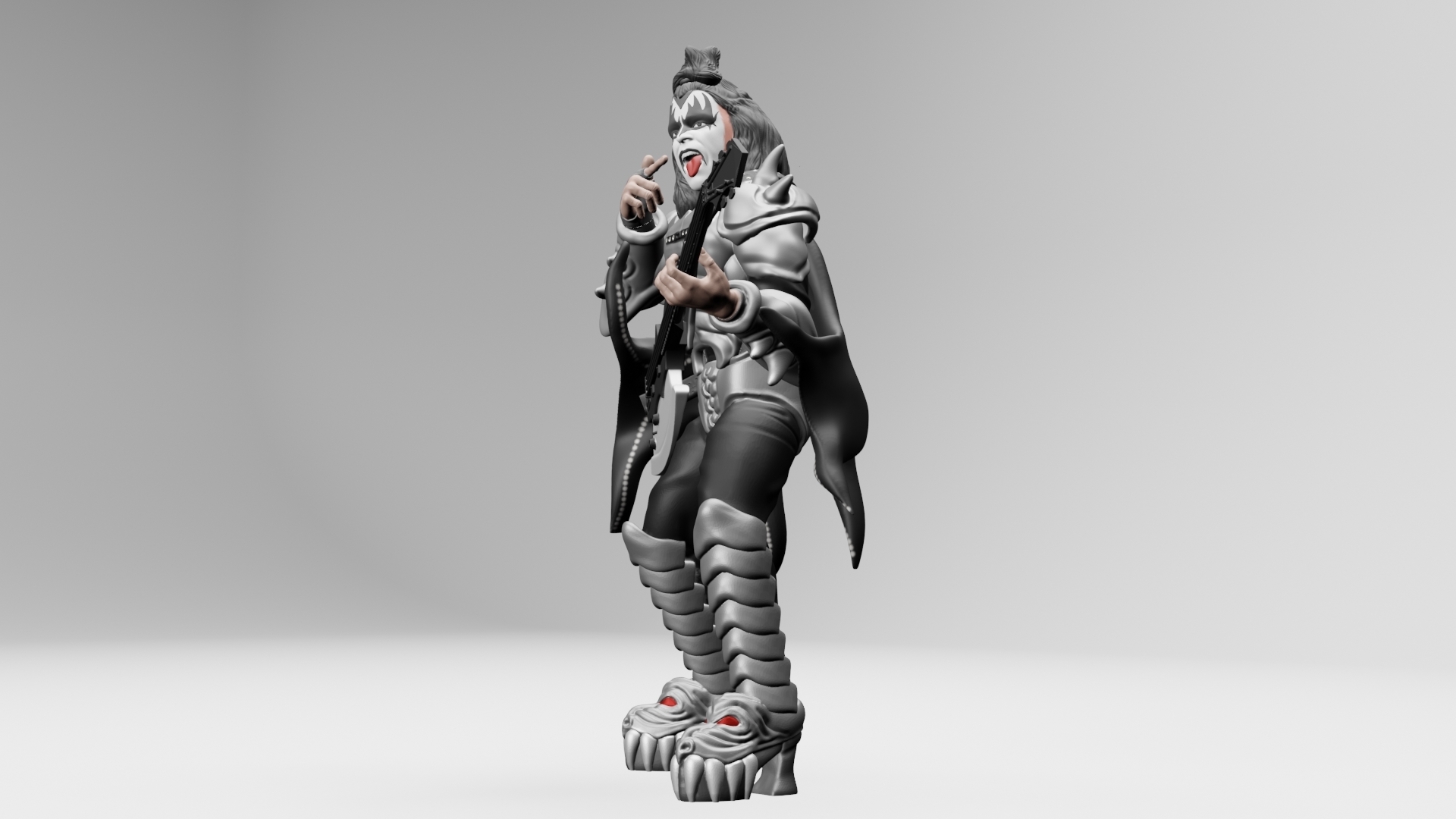 💋 gene simmons kiss - 3Dprinting・ STL File for ・Cults