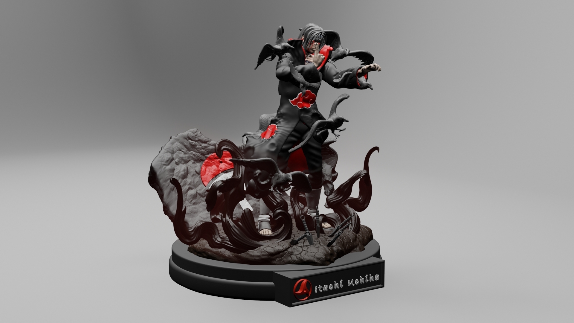 🚢 Itachi Uchiha - 3DPRINTING・ STL File for ・Cults