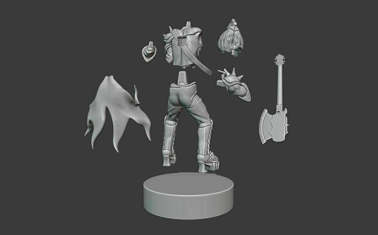 💋 gene simmons kiss - 3Dprinting・ STL File for ・Cults